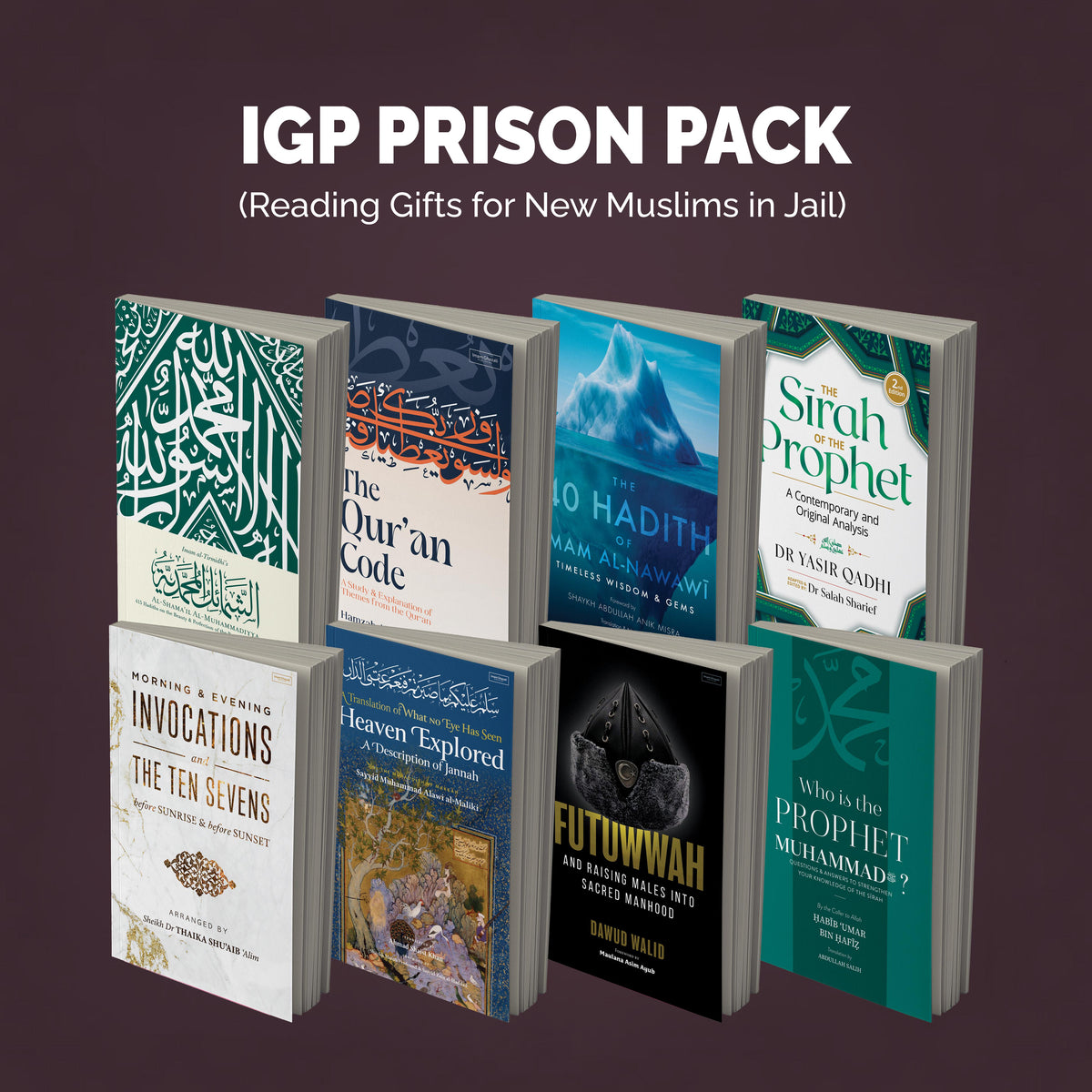 Prison Books Support Bundle – Imam Ghazali Publishing